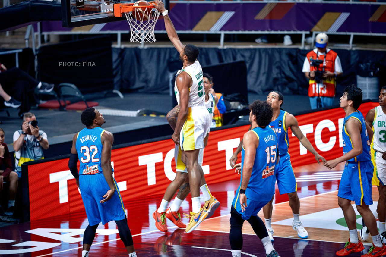 Gilas Pilipinas' Paris Olympics dreams dashed by Brazil in FIBA OQT