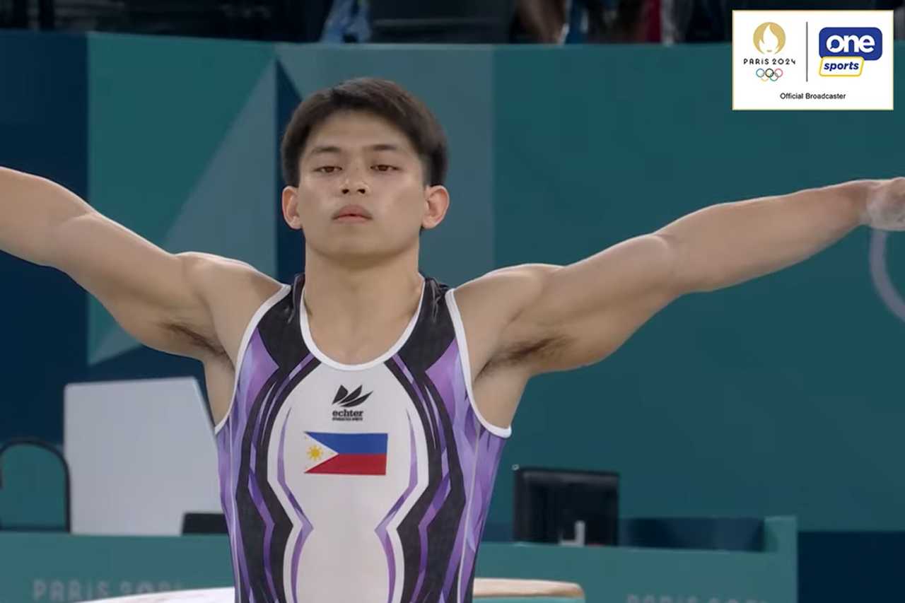 Carlos Yulo soars to three finals in Paris Olympics