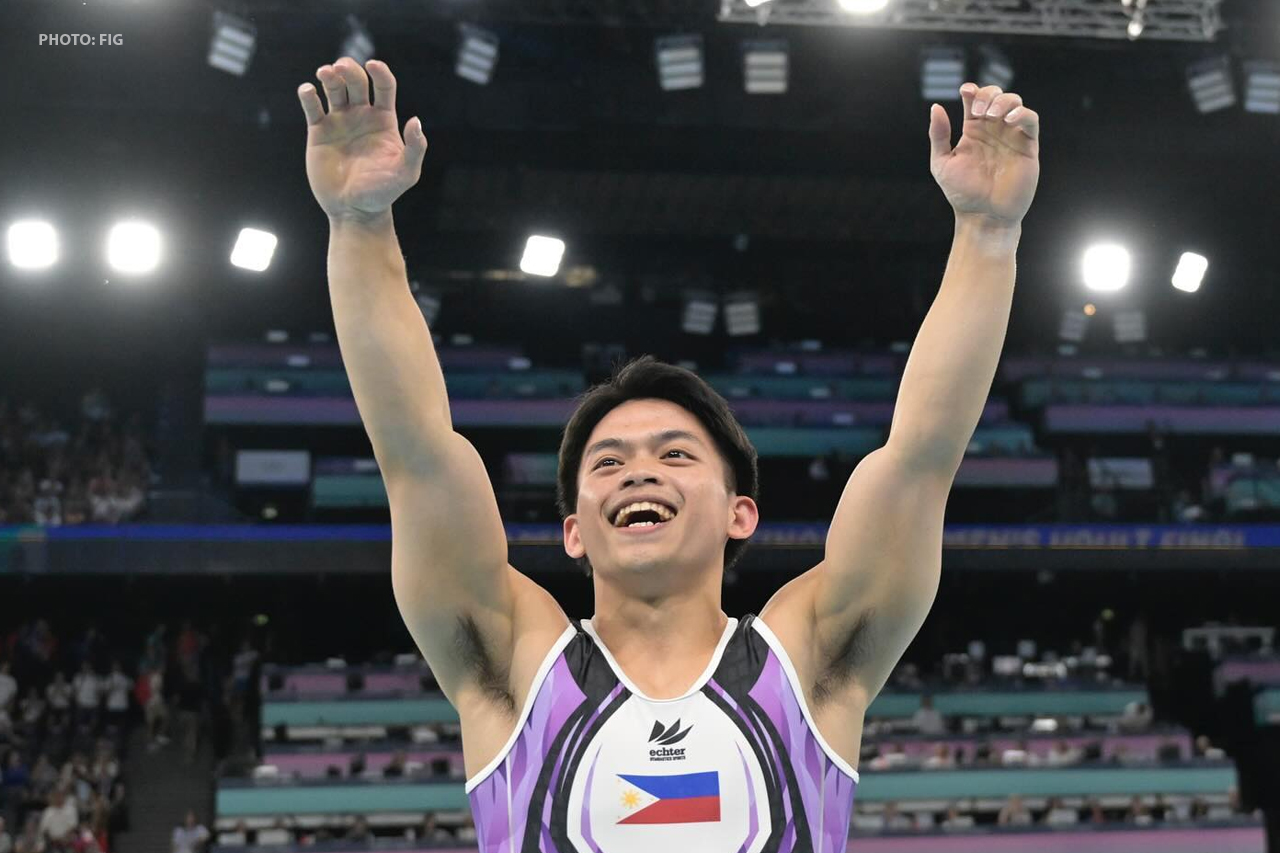 "Golden Boy" Carlos Yulo strikes gold again in men’s vault at Paris ...