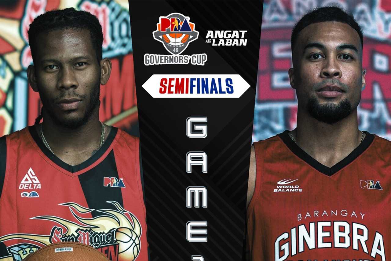 San Miguel vs. Ginebra (Game 1 - October 9) // PBA Season 49 Governors ...